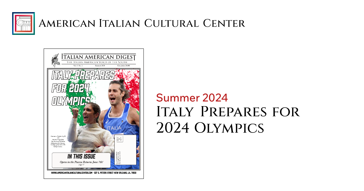 Italy Prepares for 2024 Olympics | AICC